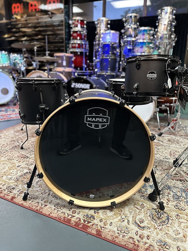 MAPEX MA528SFZW MARS BIRCH 5PC CROSSOVER SHELL PACK NIGHTWOOD | Reverb