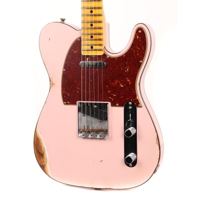 Fender Custom Shop 1960 Custom Telecaster Relic Shell Pink | Reverb UK