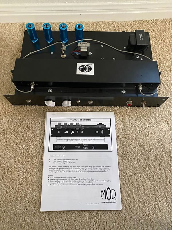 MOD Kits, The Wave, Spring Reverb - BUILT | Reverb