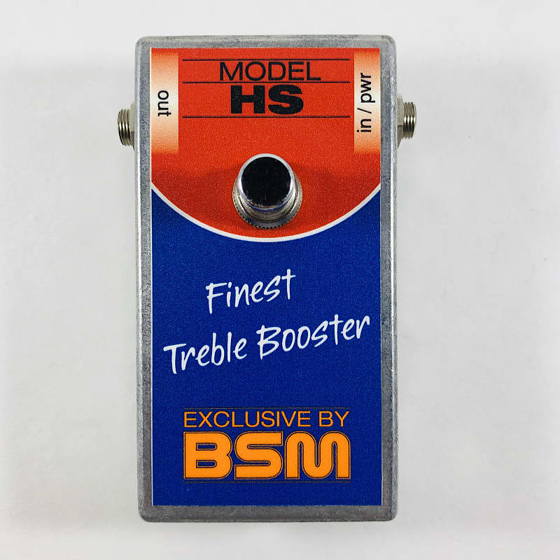 BSM HS Finest Treble Booster | Reverb
