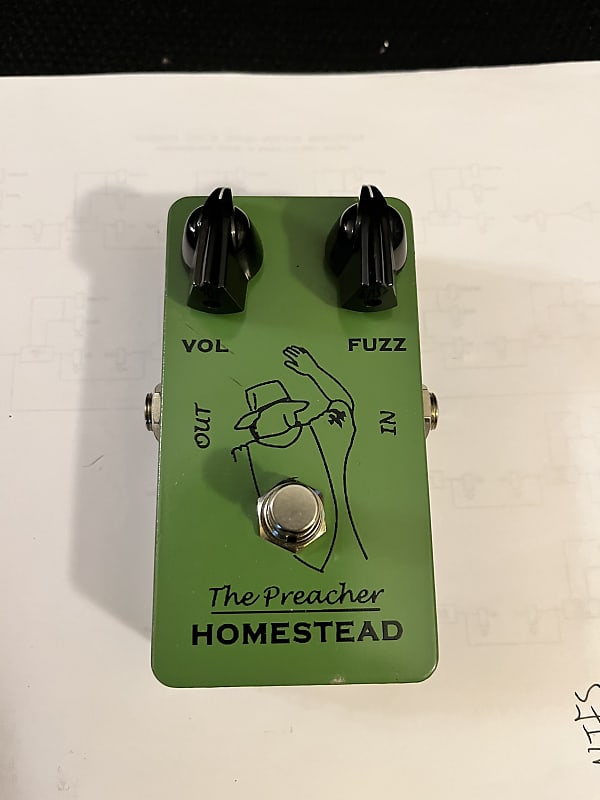 Homestead The Preacher Fuzz (Diaz Texas Square Face) | Reverb