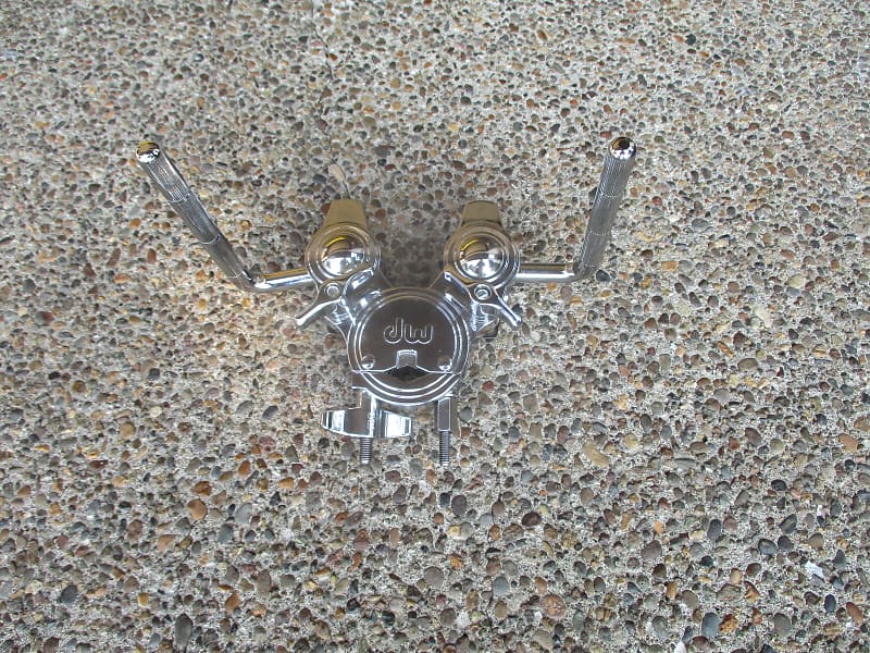 DW Heavy Duty Double tom Post Mount, Ball & Socket - | Reverb
