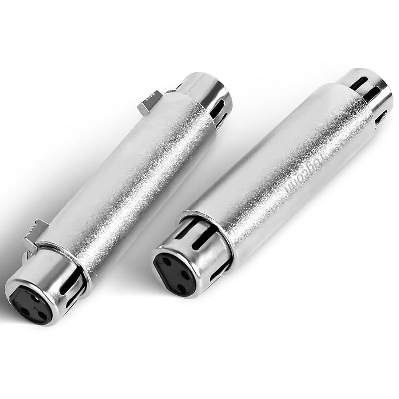 Xlr Female To Xlr Female Adapter 2 Pack?3-Pin Xlr Female To | Reverb