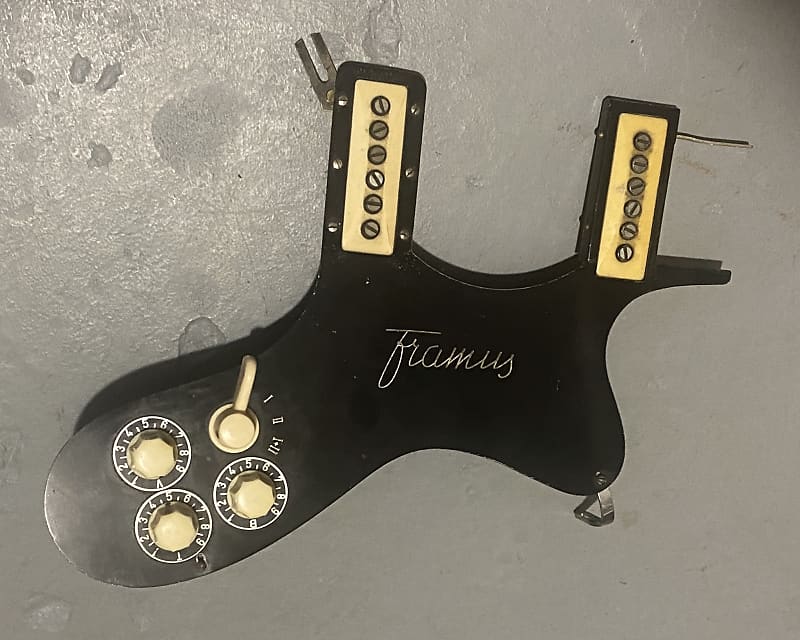 Framus "Mischpult" | pickup assembly f. archtop guitars | | Reverb