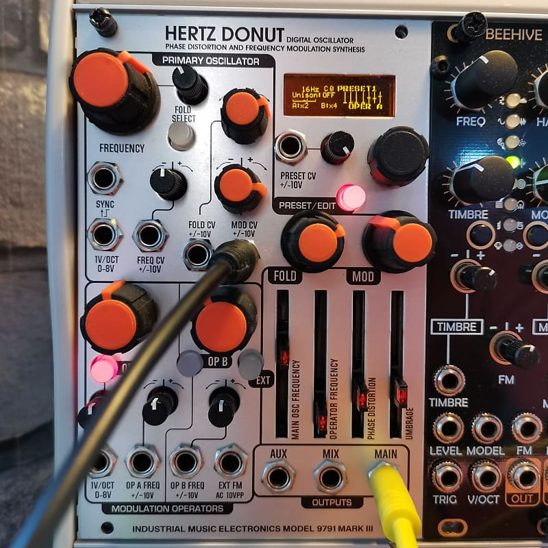 Industrial Music Electronics Hertz Donut MKIII | Reverb
