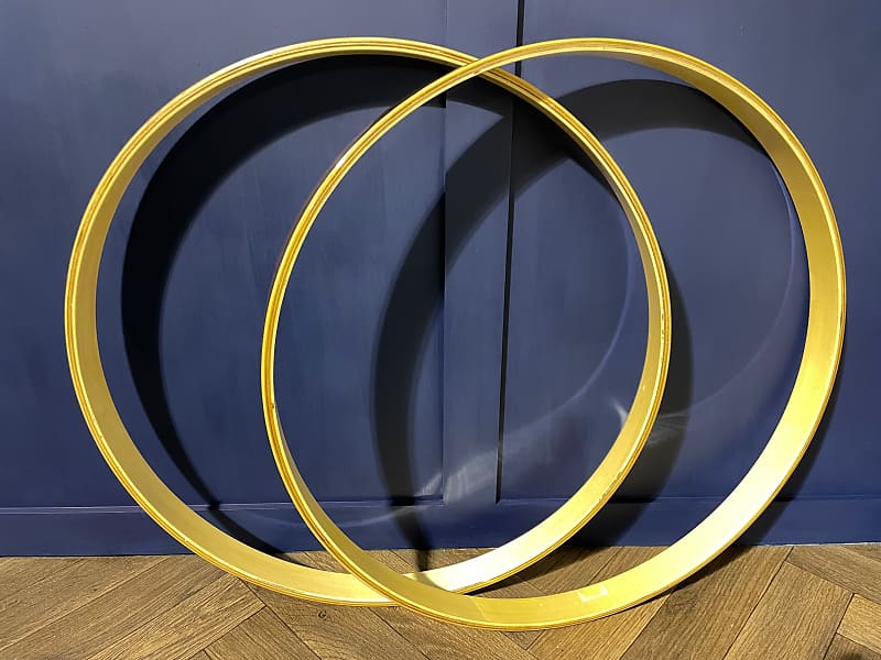 Odery Fluence Bass Drum 22” Wooden Hoops Rims Hardware #JN18 | Reverb