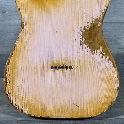 Custom Build 50s White Guard Telecaster 2023 - Pink over | Reverb