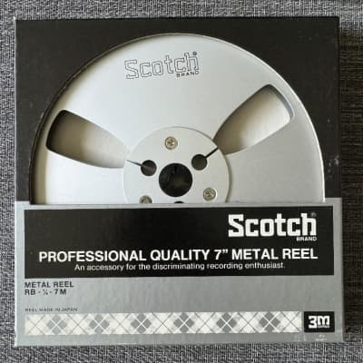 Scotch Professional 7" Metal Take Up Reel RB-1/4-7M with | Reverb