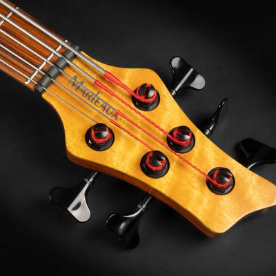 2023 Marleaux MBass 5-String Movingui Friso Signature Top - | Reverb