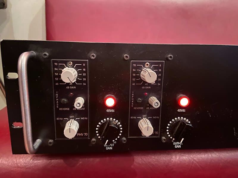 Neumann PMV 70 Dual Preamp 1970's | Reverb