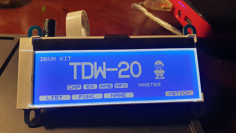 Roland TD-12 TD-20 TD-20X replacement screen LCD display | Reverb UK