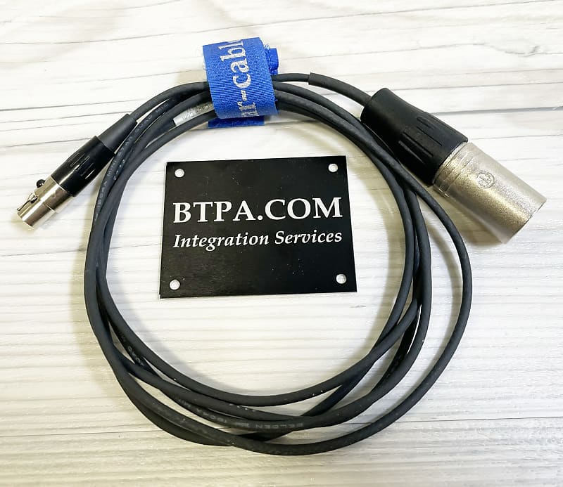 Best-Tronics Pro Audio 6 Foot TA3F Mini-XLR Female to Male | Reverb