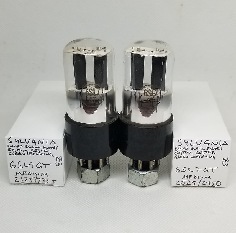 CUSTOM FOR D.B.*** Sylvania 6SL7GT 2 Hole Bad Boy, Well | Reverb