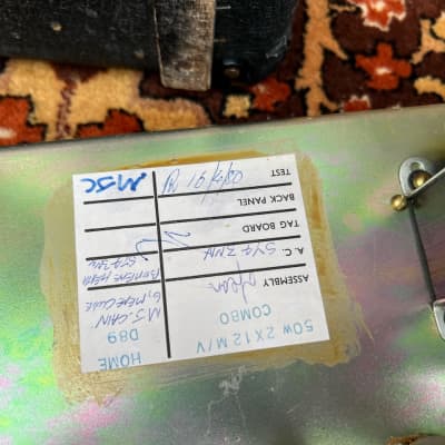 Vintage 1980 Marshall JMP Master Model 50w Reverb 2x12 2144 | Reverb