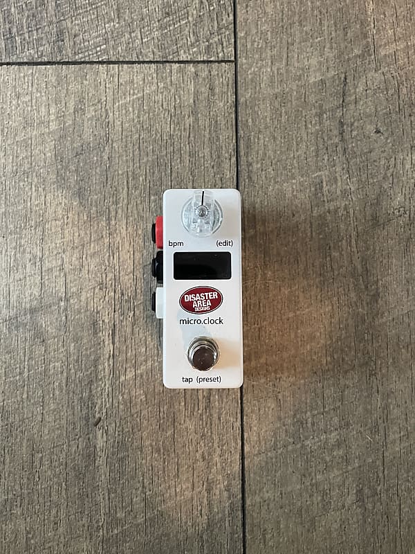 Disaster Area Designs Micro.Clock (White) | Reverb
