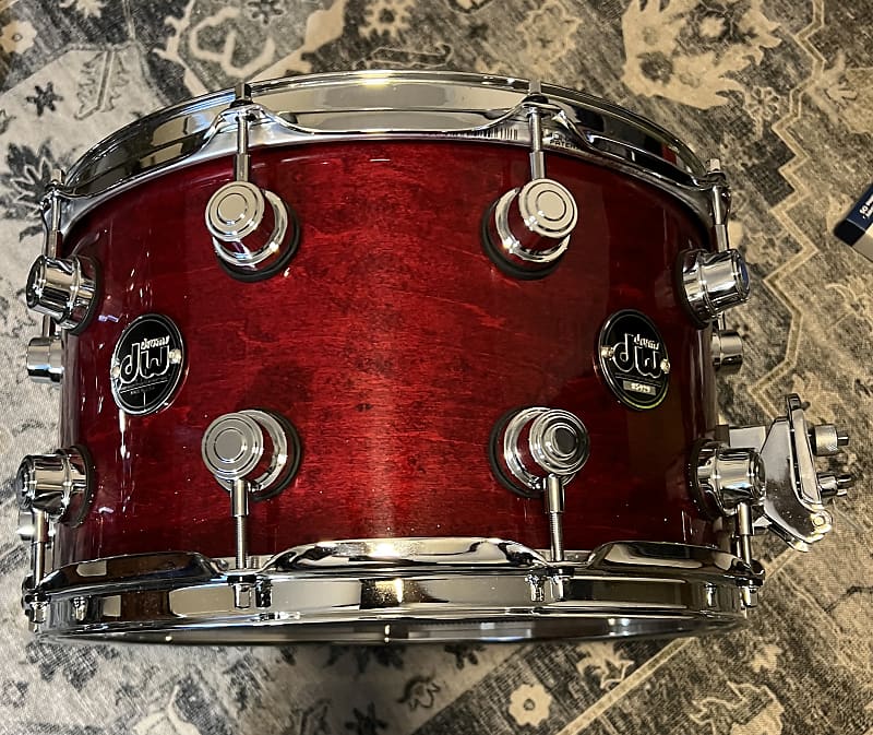 DW Performance Series Maple 8x14" 2022 - Cherry Stain Lacquer | Reverb