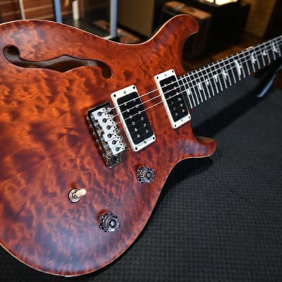 PRS Wood Library CE 24 Semi-Hollow Quilt - Tortoise Shell | Reverb