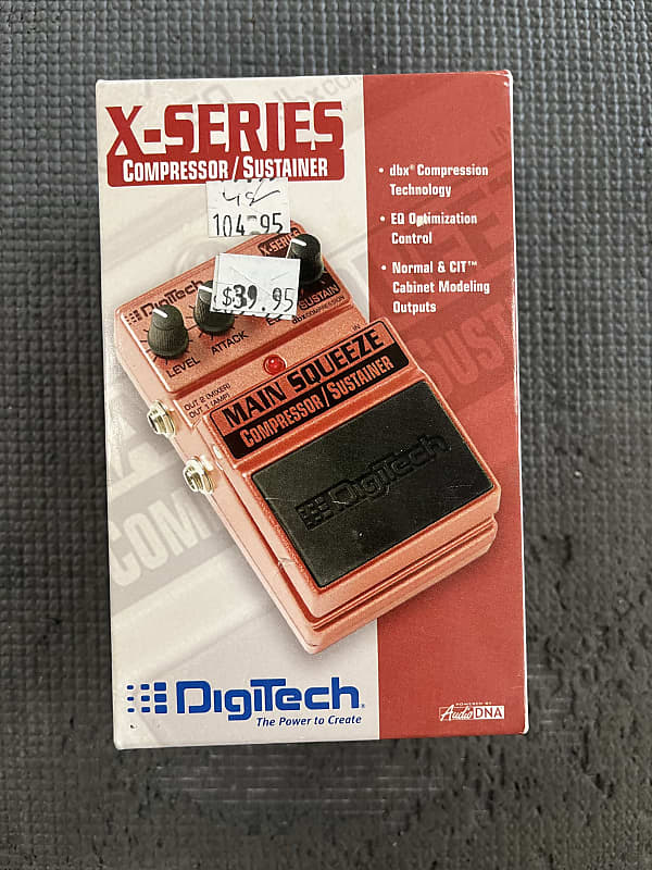 DigiTech X-Series Main Squeeze Compressor “BOX ONLY” | Reverb
