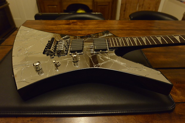 Jackson USA Custom Shop Masterbuilt NAMM Kelly KE2 Shattered | Reverb