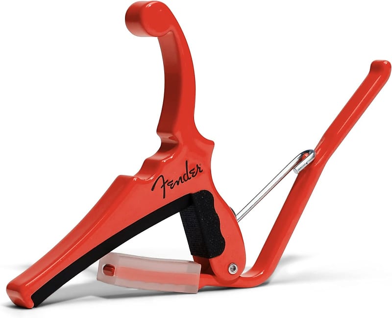 Fender x Kyser Quick-Change Electric Guitar Capo (Fiesta Red) | Reverb