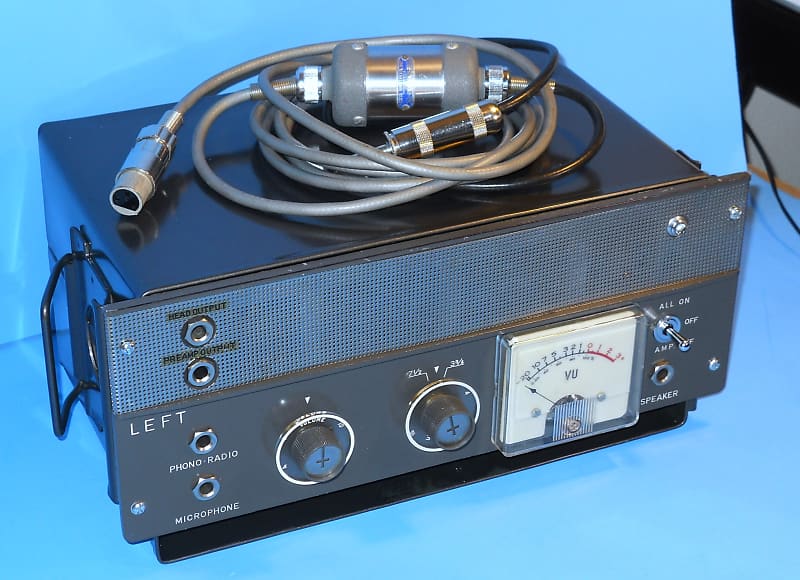 AKAI M-7 Tube Mic Preamp, Recap'd/Restored ,With Custom Case | Reverb