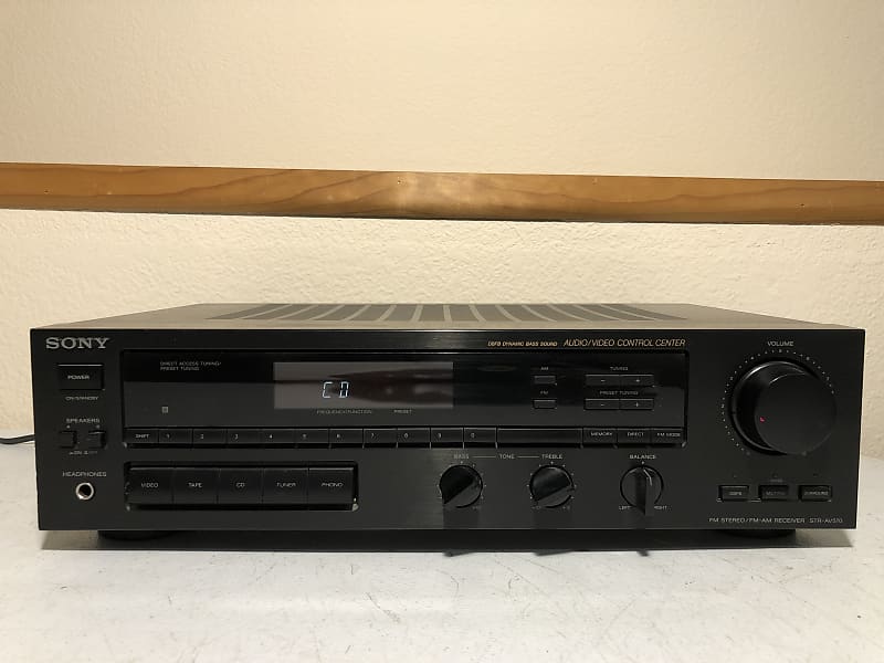 Sony STR-AV570X Receiver HiFi Stereo Vintage Phono AM/FM | Reverb