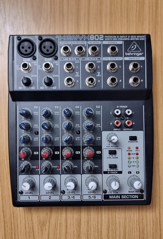 Behringer Behringer 802 XENYX | Reverb