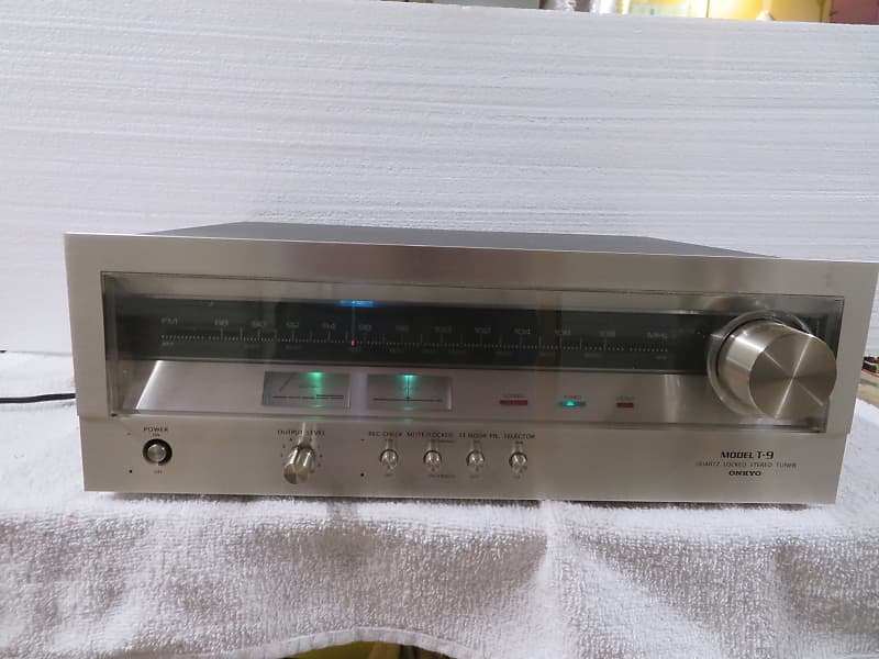 Onkyo T-9 stereo tuner late 1970's | Reverb