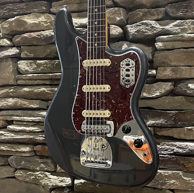 Fender Custom Shop Bass VI Charcoal Frost Metallic 2020 | Reverb