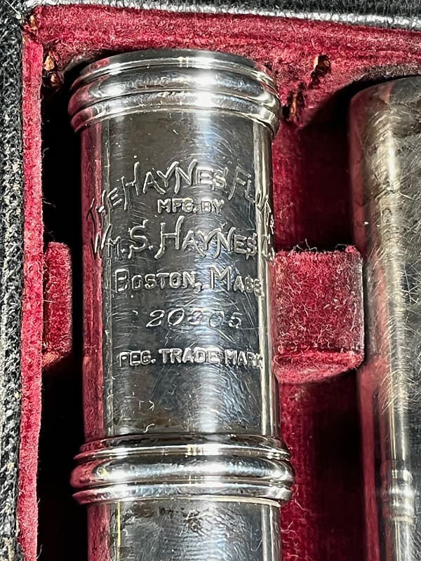 Vintage Rare Haynes "The Haynes Flute" from 1949 Silver C | Reverb
