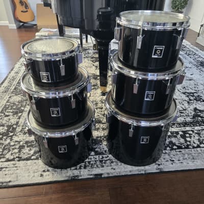 Sonor Phonic 10 inch tom drum 1975 - Black | Reverb