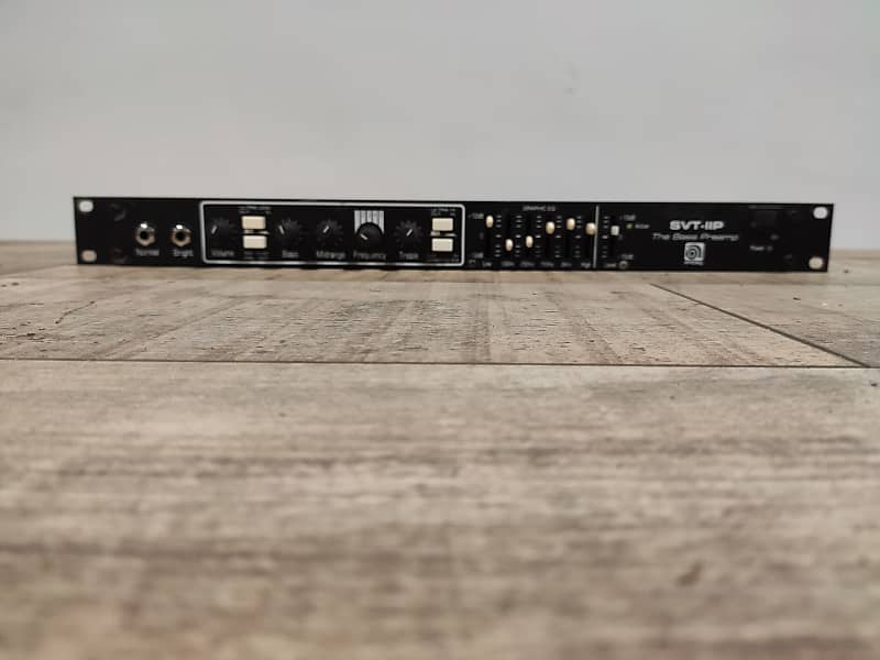 Ampeg SVT-IIp tube bass preamp | Reverb