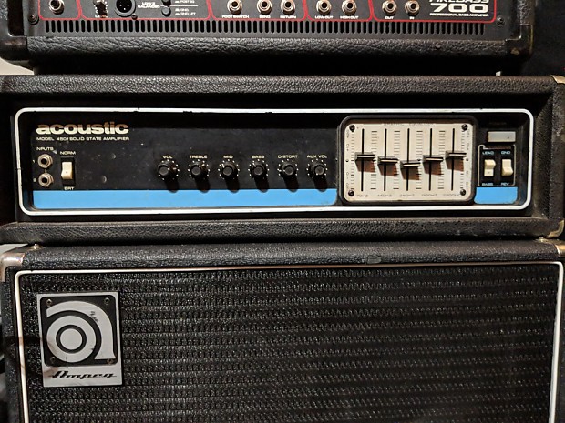 Acoustic Control Corp Acc Model 450 Bass Guitar Amp Solid | Reverb