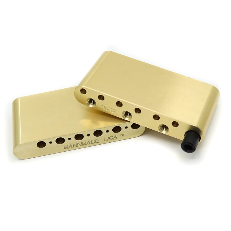 MannMade USA Brass Tremolo Block - PRS GEN II / GEN III | Reverb