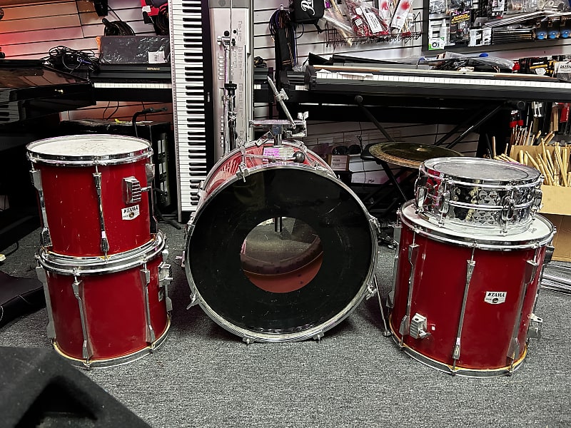 Tama Rockstar 5 Piece Shell Pack - Red | Reverb