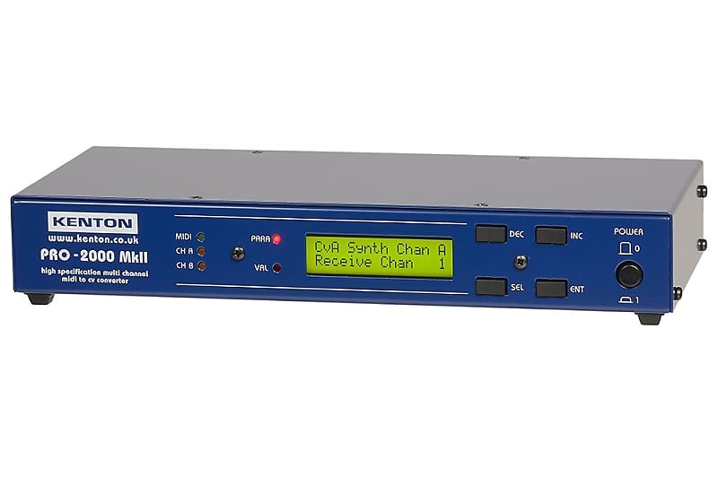 Kenton - Pro 2000 mkII: multi channel MIDI to CV converter | Reverb