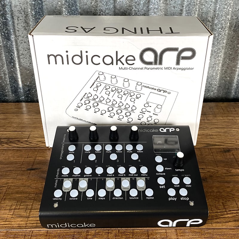 Midicake ARP Desktop Sound Generator Sequencer Controller | Reverb