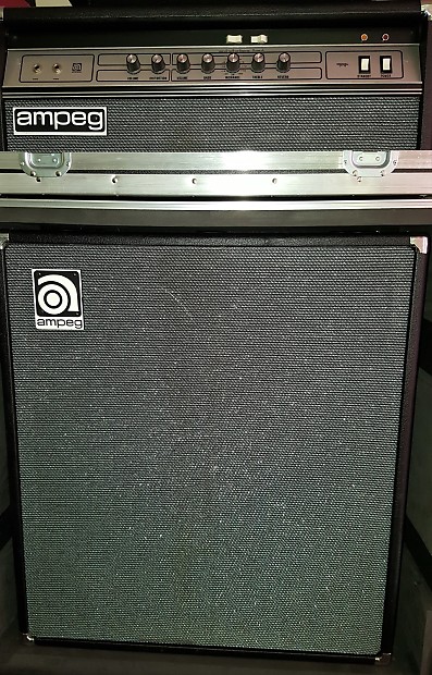 Vintage Ampeg V-4 Half Stack | Reverb