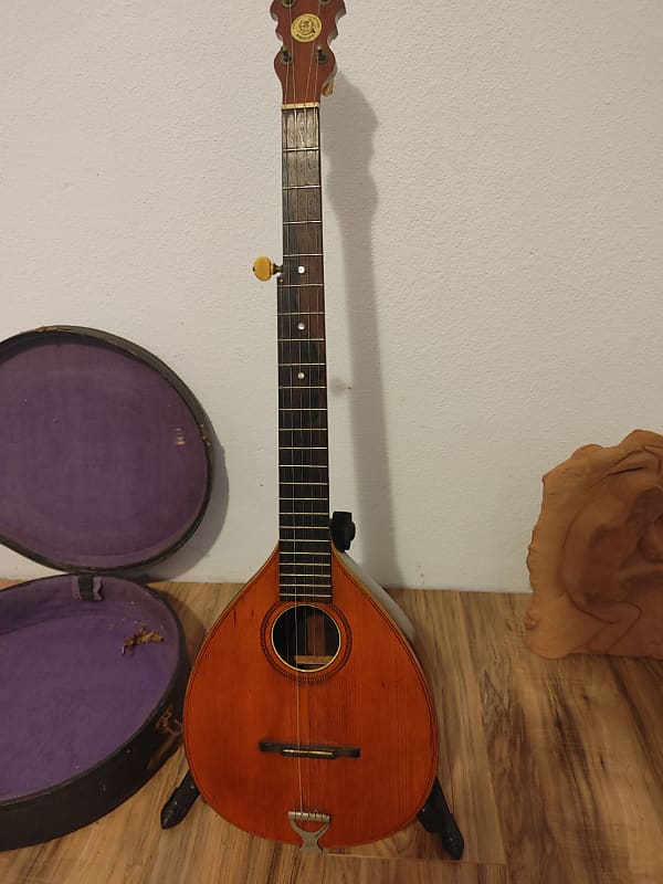 August Pollmann Royal Mandoline Banjola Banjo1890's | Reverb