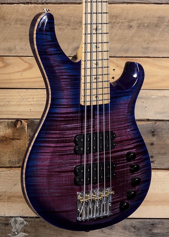 PRS Grainger 10-Top 5-String Violet Blue Burst | Reverb España