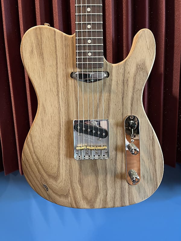 Warmoth Telecaster 2022 Roasted Swamp Ash, All new parts | Reverb