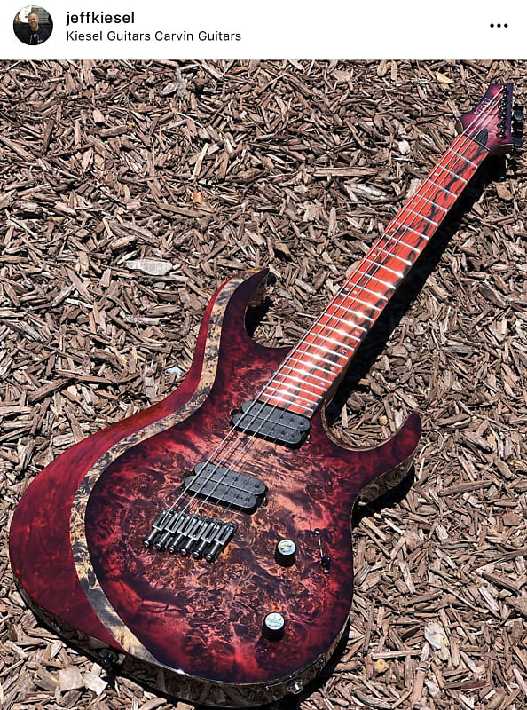 Kiesel Aries Multiscale 2019 Red Caliburst | Reverb UK