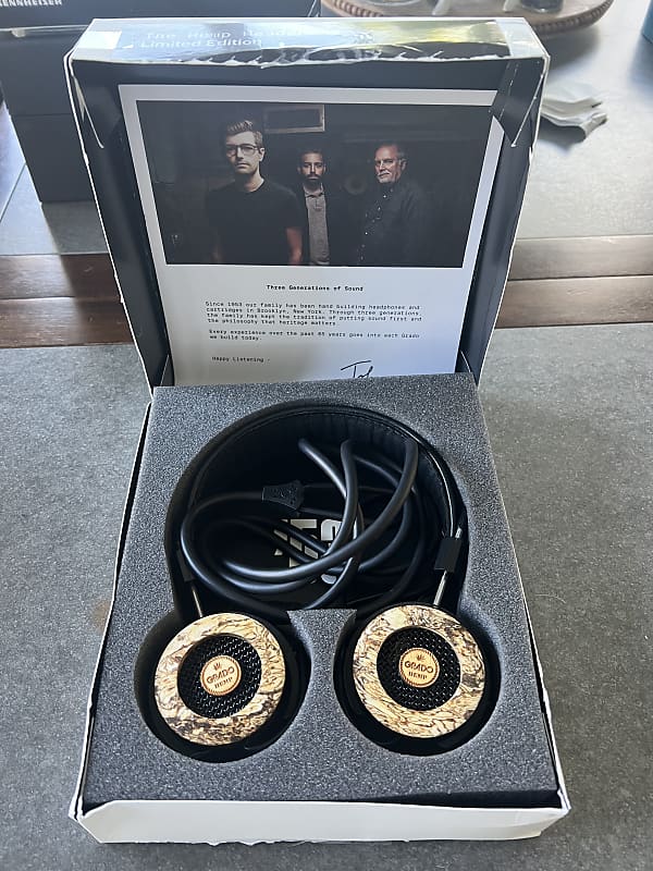 Grado Labs Hemp 2020’s - Wood / Hemp Cups | Reverb