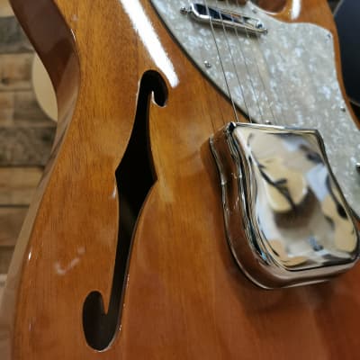 Fender Custom Shop Thinline Telecaster 68', Natural | Reverb