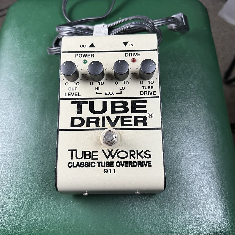 *Rare* Tube works Tube Driver 911 1990s 4 knob | Reverb