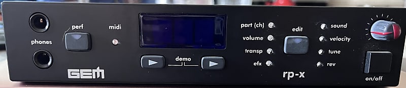 GEM RP-X piano sound module | Reverb