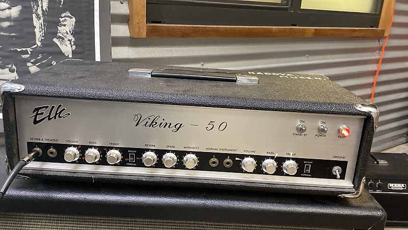 Elk Viking-50 Watt ALL Tube Amp - Guitar Head | Reverb Canada