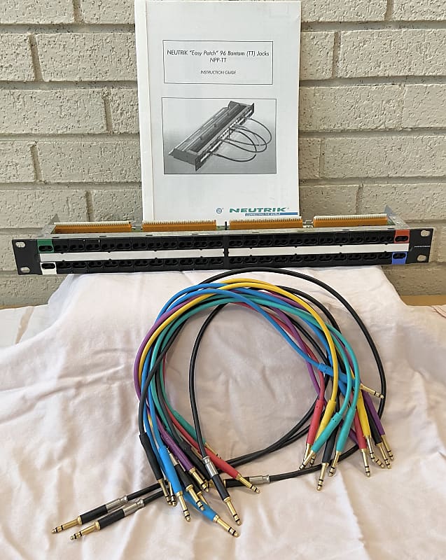 Neutrik Easy Patch 96 Bantam TT Jacks NPP-TT 2000 | Reverb