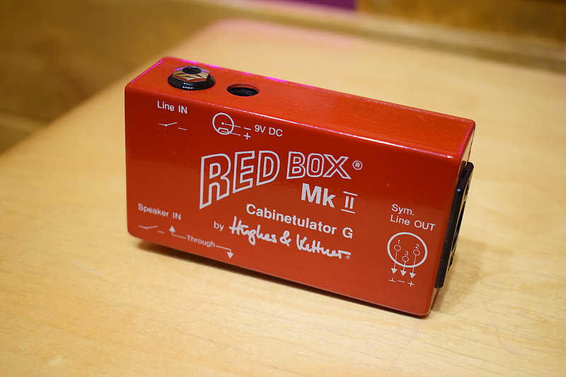 Red Box MK II inkl. Netzteil Hughes & Kettner DI Box | Reverb