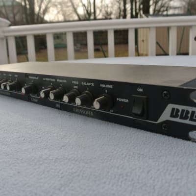 BBE Rack Mount Bass Guitar Preamp EQ Compressor DI | Reverb